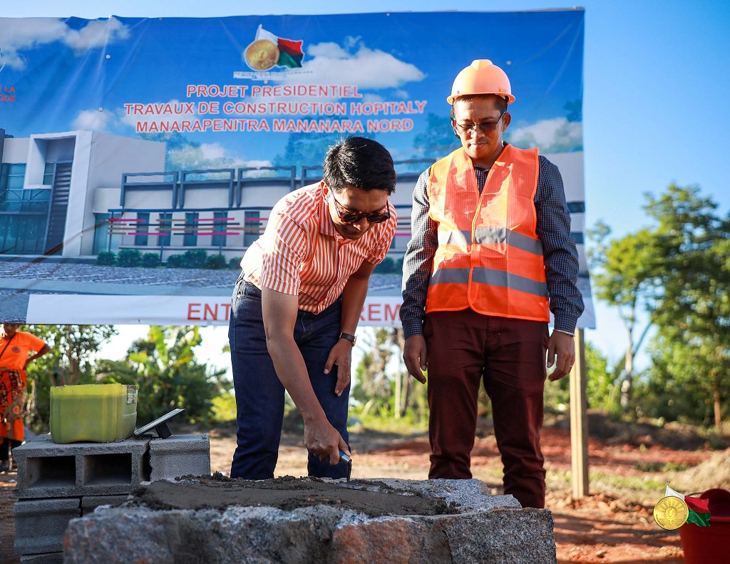 Déplacement du Président de la République à Mananara Nord