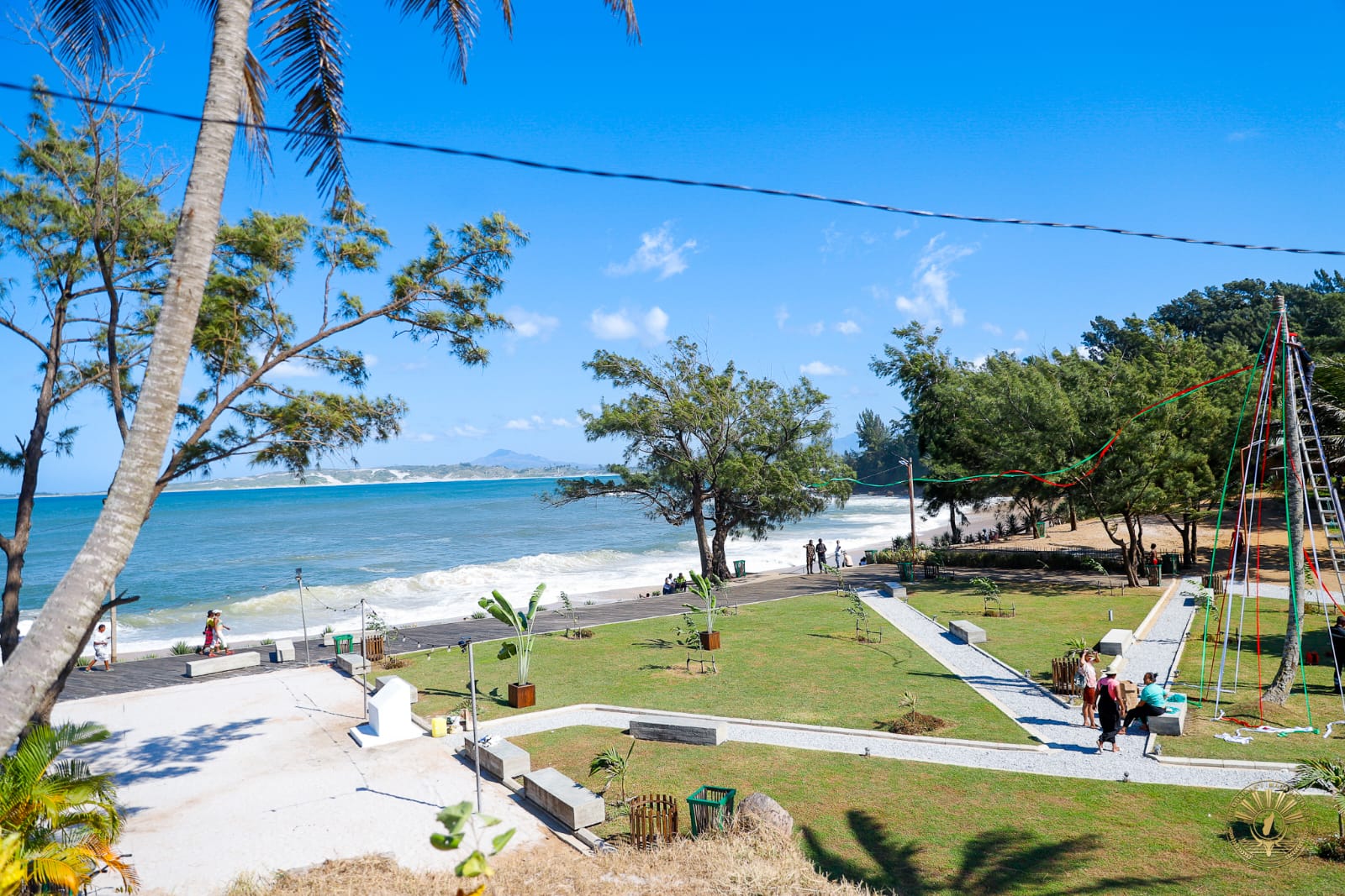 25 Avril 2024 – Inauguration de l'Espace Vert de Libanona, à Taolagnaro ...