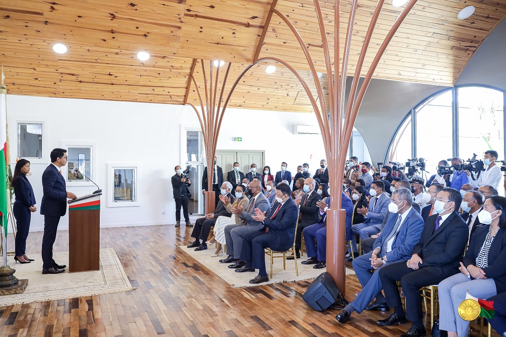 Point de Presse tenu par le Président de la République Andry RAJOELINA ...