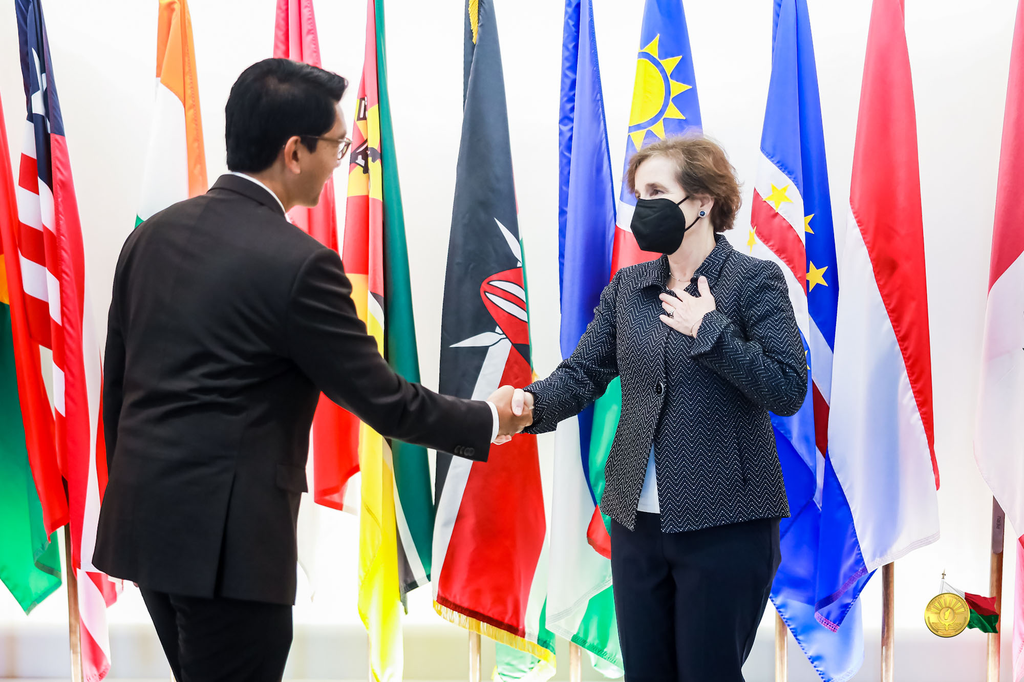 Rencontre avec Madame Alice Patterson Albright, Présidente Directrice ...