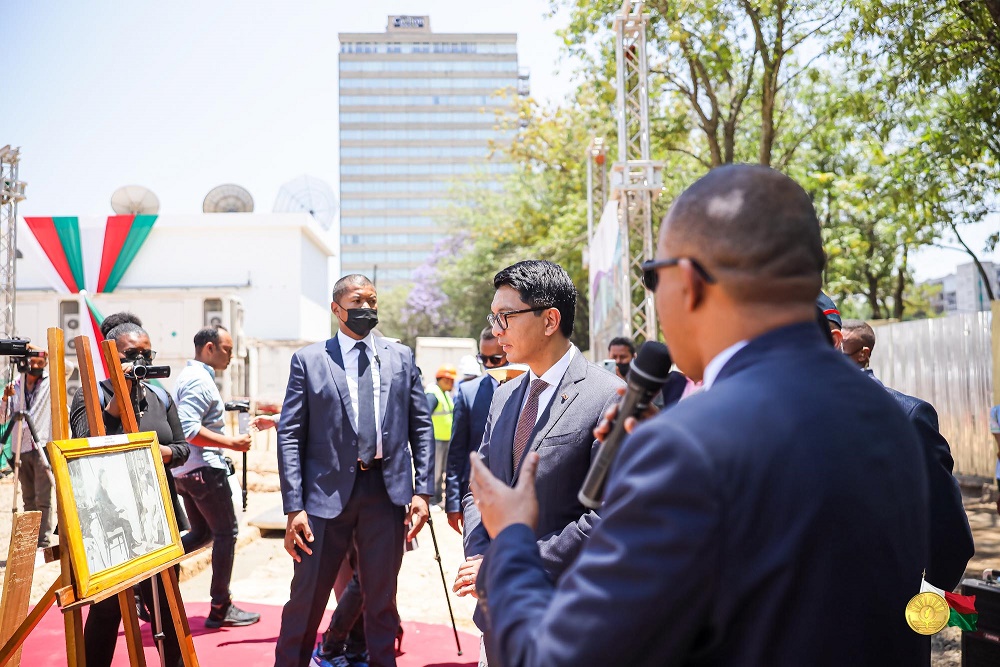 ORTM : Pose de première pierre de l'Auditorium et du Musée du ...